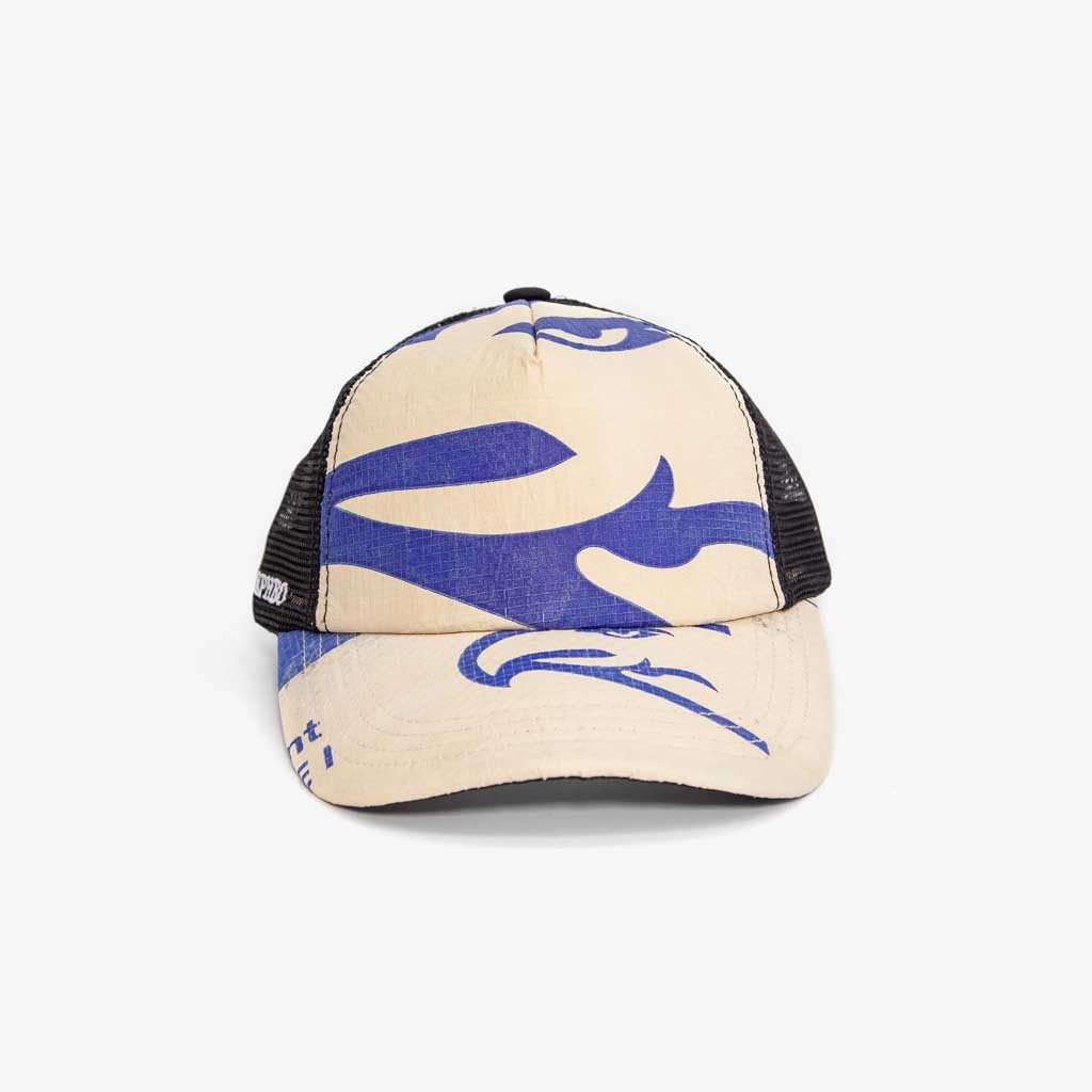 Recycling Cap Mesh 19 - Blue Label - Faircustomer